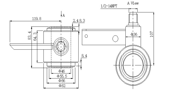 Torsion Load Cell , Column torsion load cell , through hole torsion ...