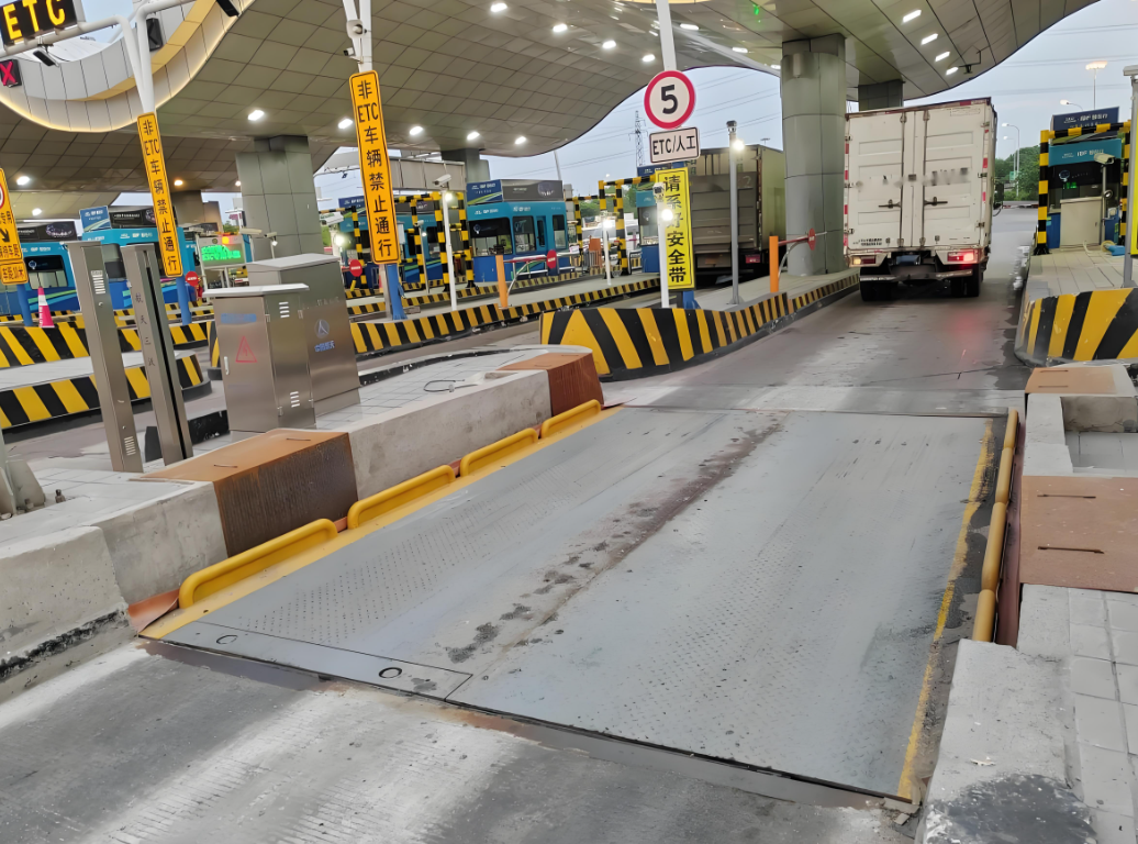 Principle of Weighing on Highway steel weighbridge - ningbo saintbond