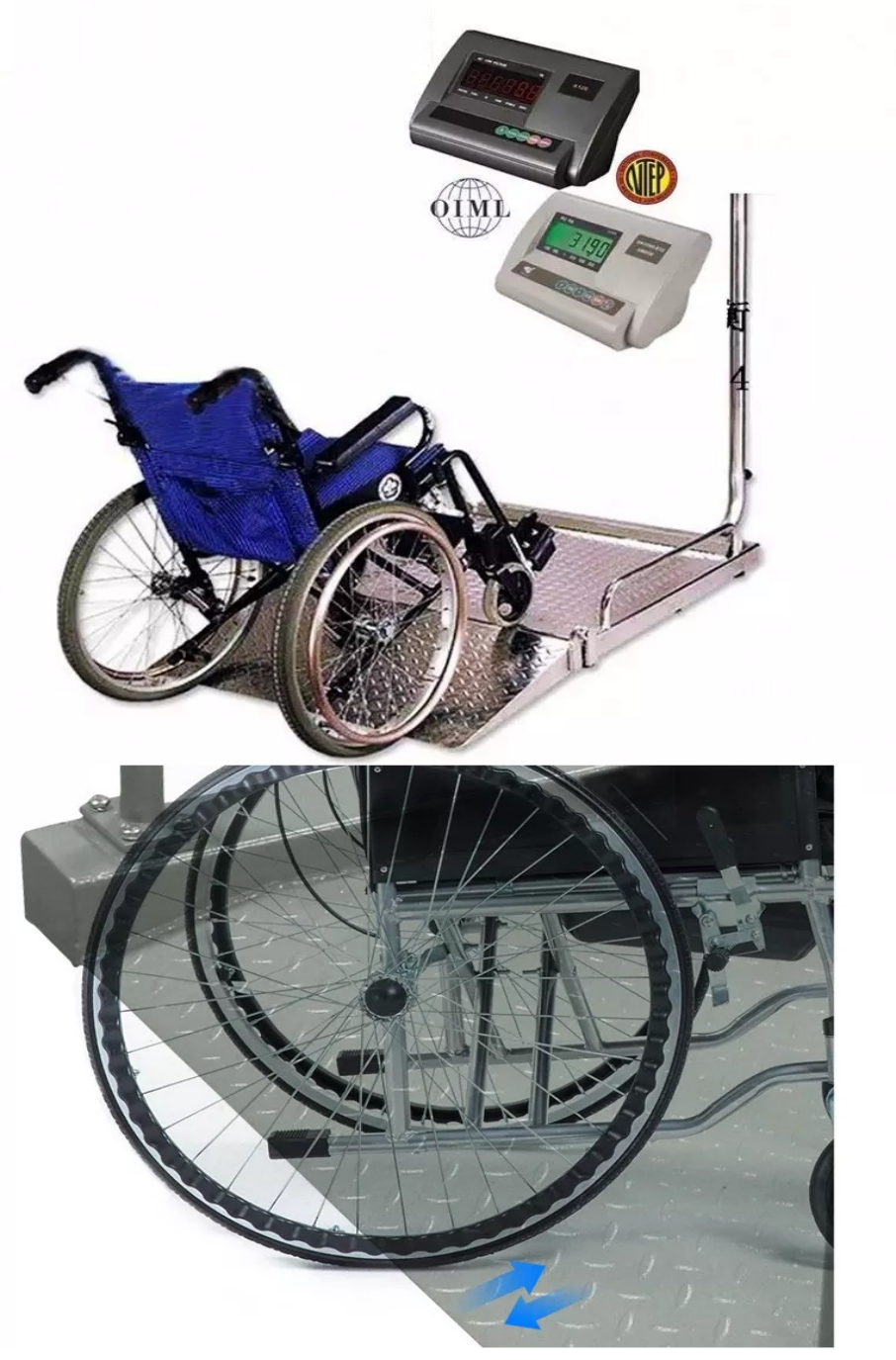 wheelchair weight scale , chair scale for weighing while seated ...