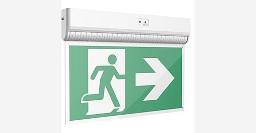 Blade Exit Signs - emergency inverter , ansell emergency downlight ...