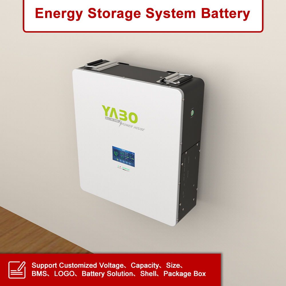 YABO 48V 100Ah Wall-mounted Power Storage Unit