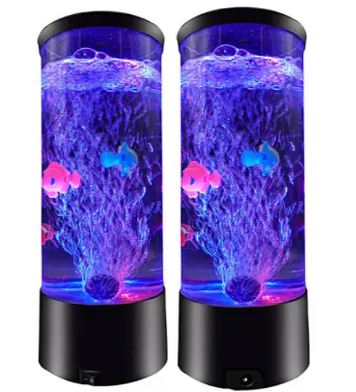 lava lamp fish tank | noveltylamp.com