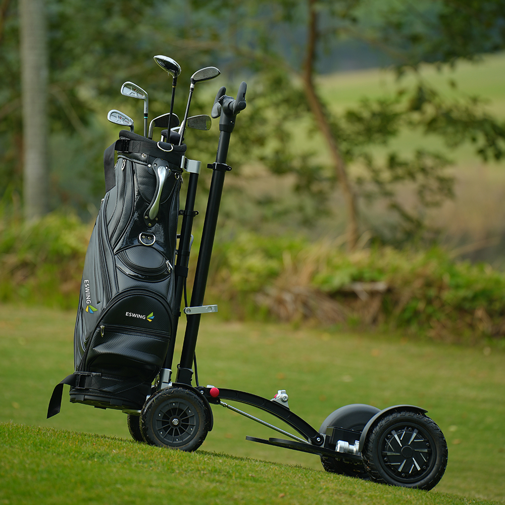 EsGolf - Hop On Golf Trolley | Board Scooter for the Modern Golfer