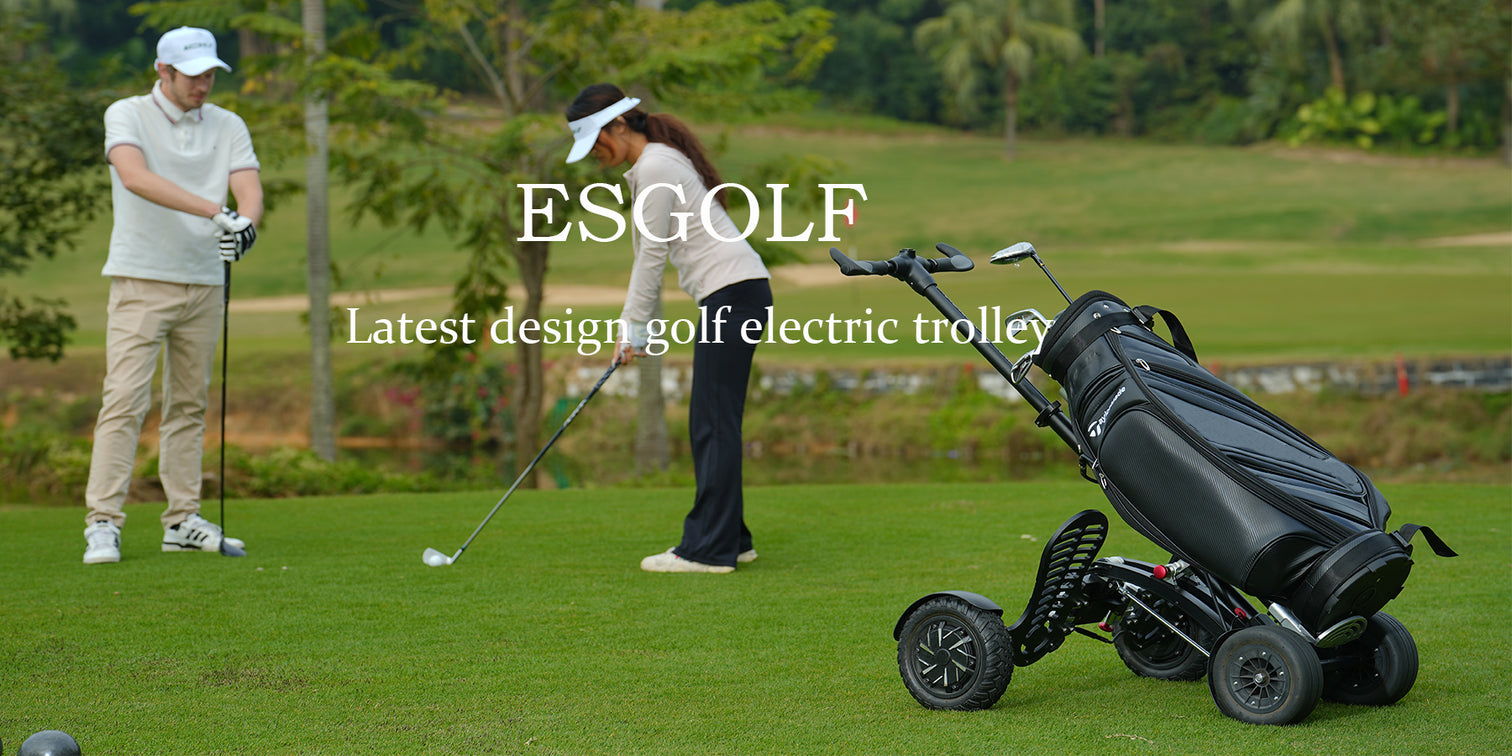 Esgolf 1388: The Best 2-in-1 Single Golf Cart & Trolley