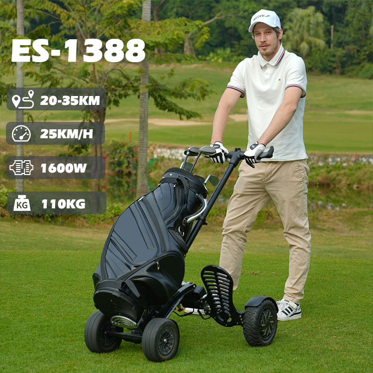 Unstoppable 3-in-1 Golf Trolley Scooter 2025
