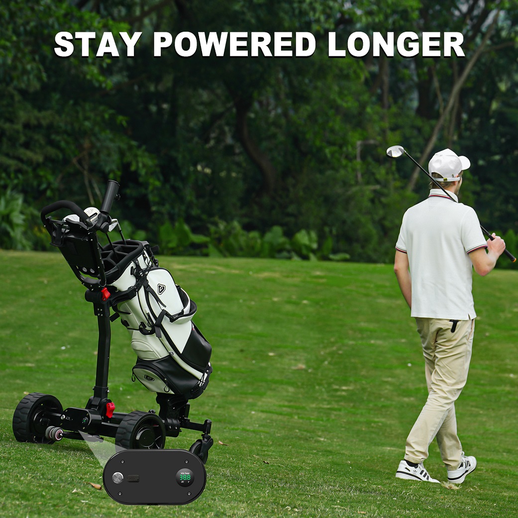 Motorized Golf Push Cart with Remote Control | Auto-Follow