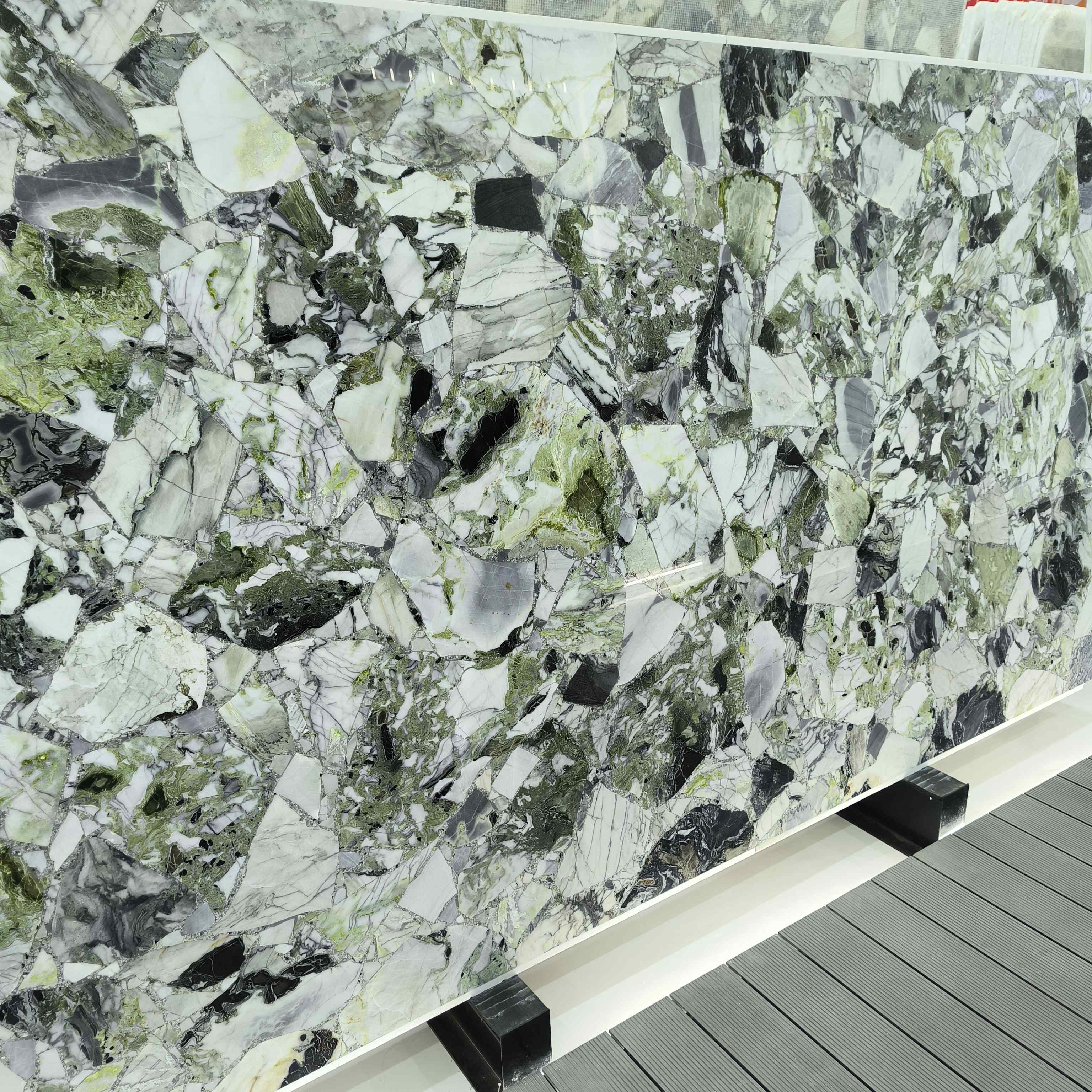 Ice Jade Luxury Slab - raise stone