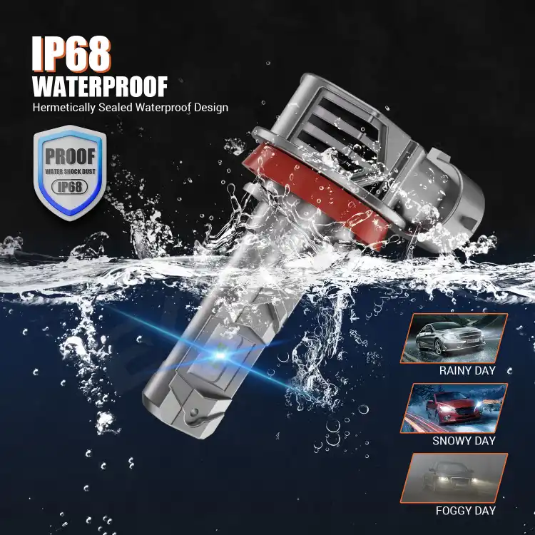 Mini Halogen Size H7 Led Light Bulb Fanless Led H7 Lights