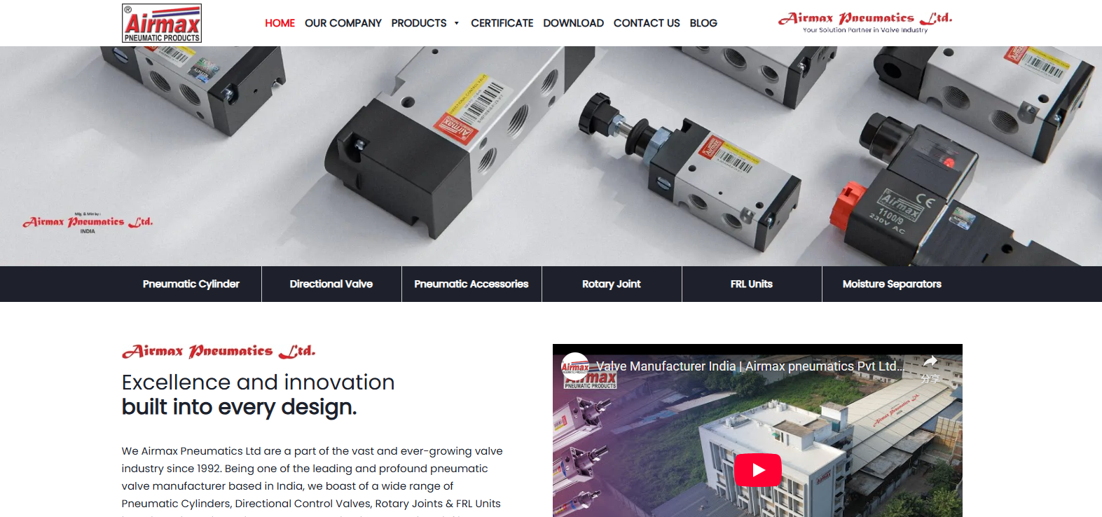 India Pneumatic Manufacturers in 2025 - Valen Tech