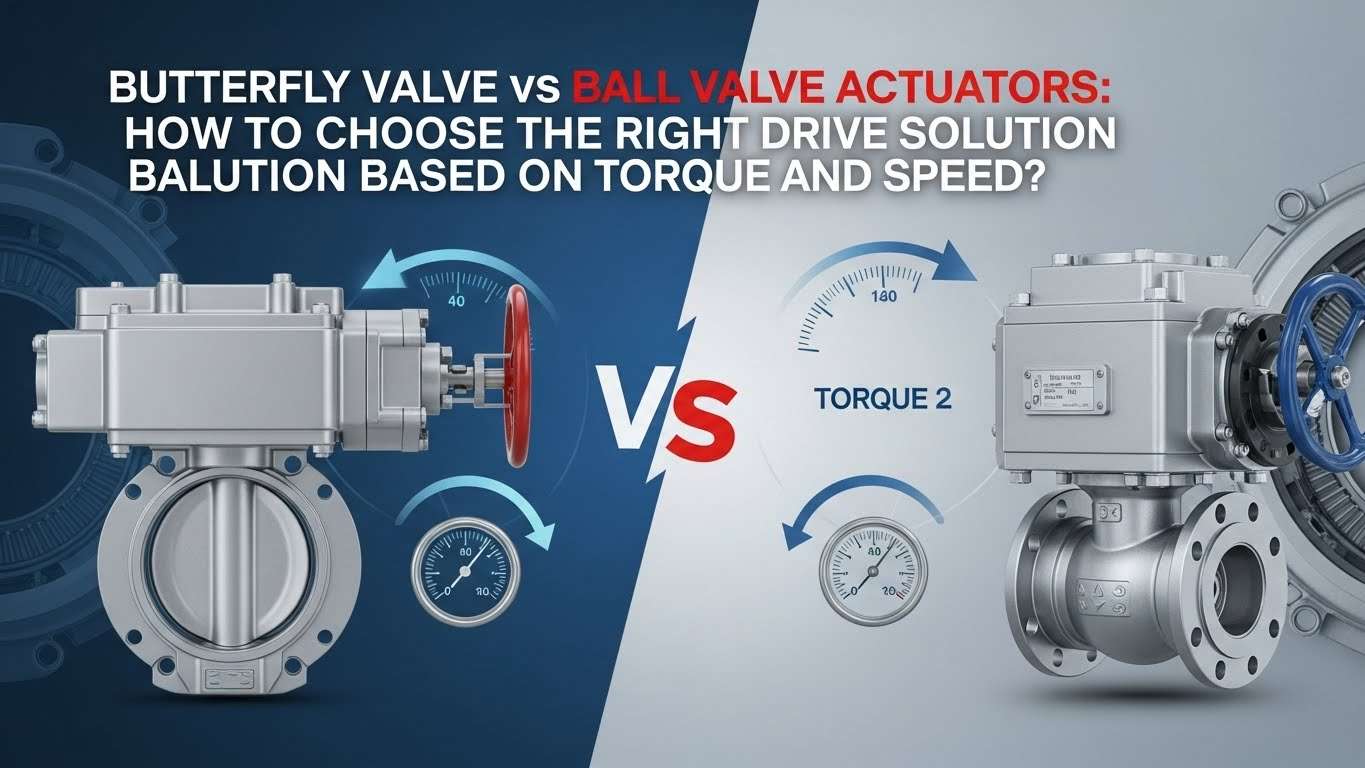 Butterfly Valve vs Ball Valve Actuators: How to Choose the Right Drive ...