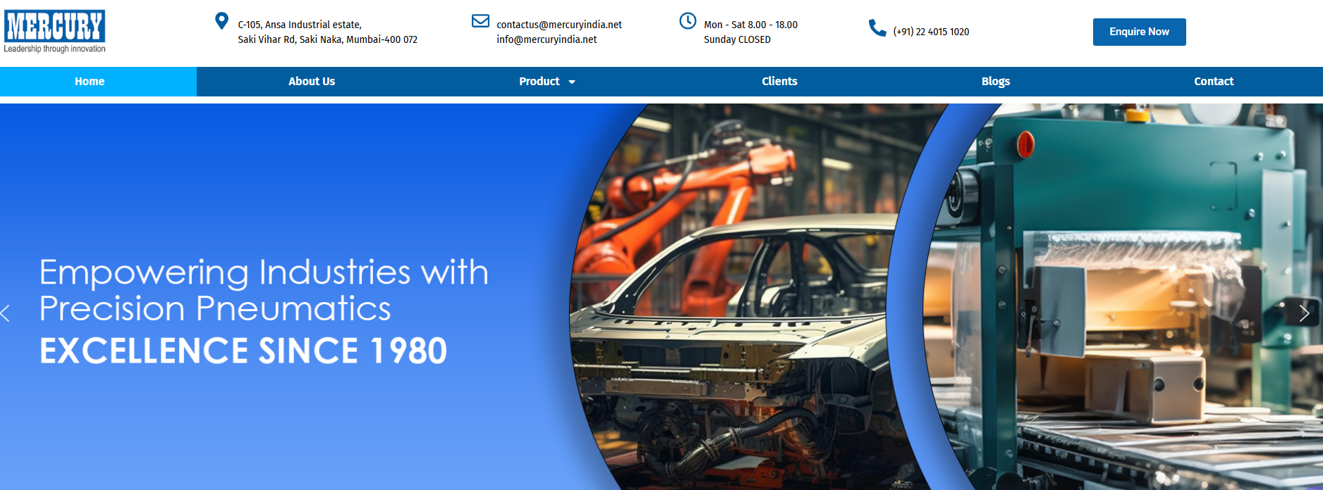 India Pneumatic Manufacturers in 2025 - Valen Tech