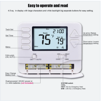 what is thermostat anti flammable