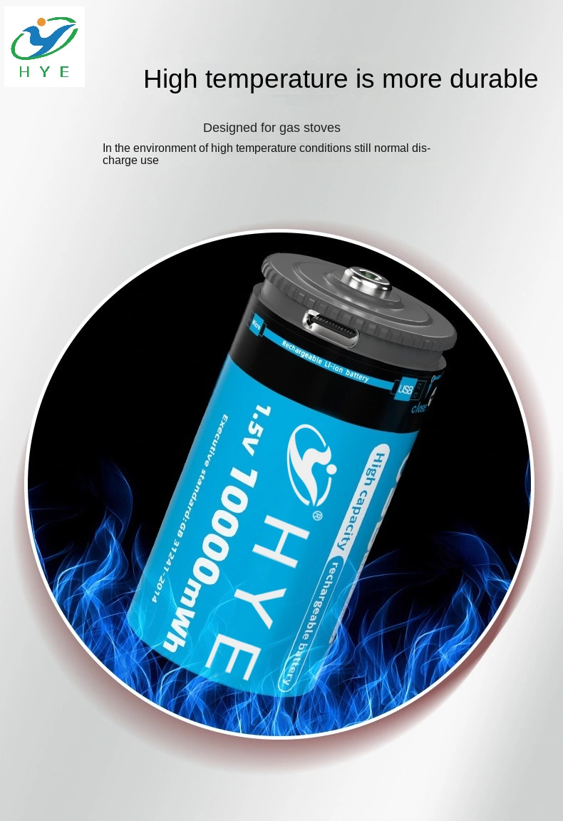 HYE manufacture d cell lithium battery