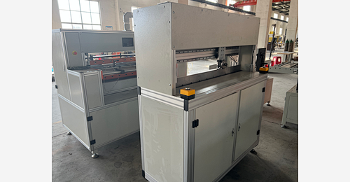 filter pleats cross cutting machine , air filter cutting