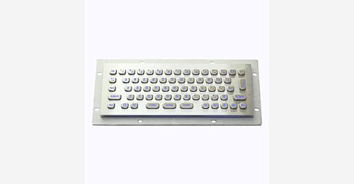 Metal keyboard with backlight | Stainless steel key hollow light emitting