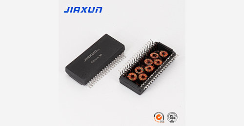 High Isolation LAN Transformer 40 Pin Single Port Lan Magnetics Modules ...