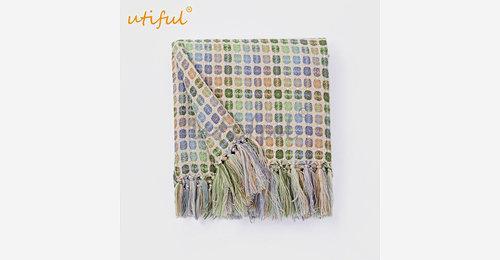 Colorful Woven Throw Blanket , Best Selling Woven Blanket , Multicolor ...