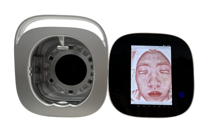 Portable AI Skin Scanner - 10 Skin Metrics & Aging Projection