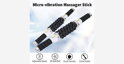 Micro Vibration Massager Stick | Handheld Muscle Relaxation Massager