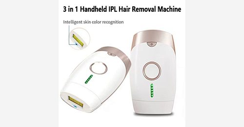 3-in-1 Hair Removal Machine | IPL + RF + Photorejuvenation | Face & Body