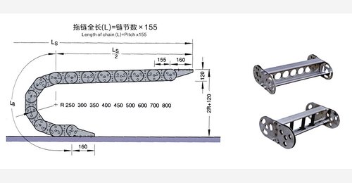 Welded Steel Drag Chains: Ultra-Durable Anti-Fatigue Cable Chains for ...
