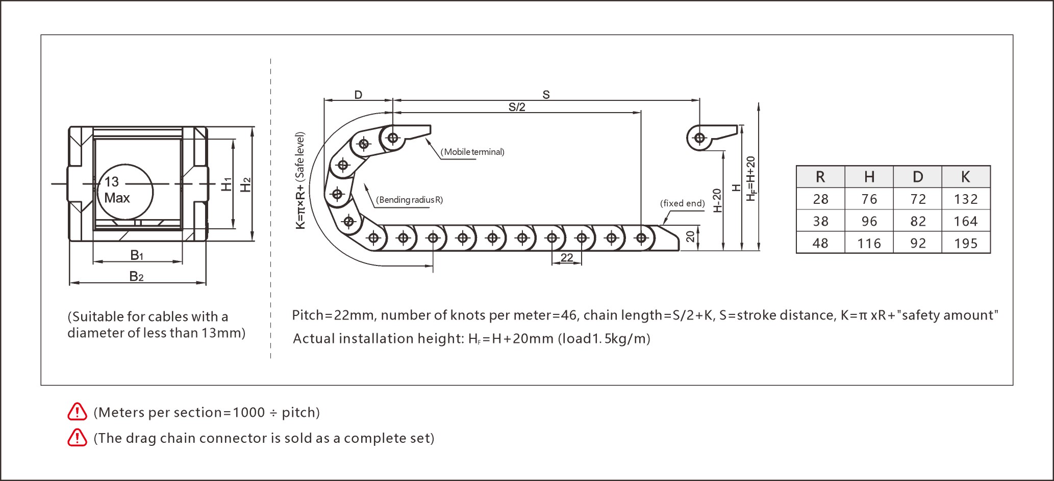 Mini Cable Track: Compact Cable Routing for Automation & Machinery ...