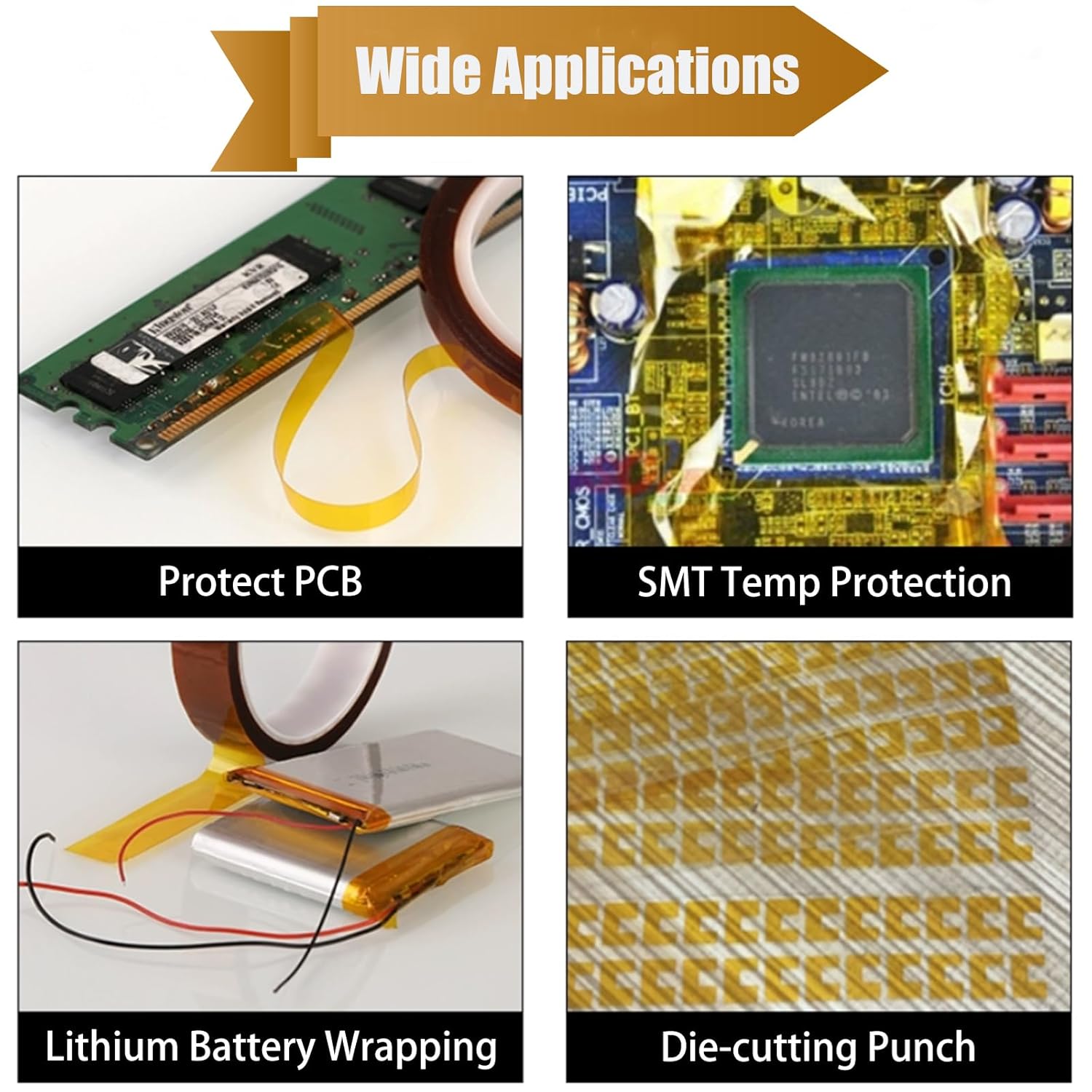 PCB Protection Tape – High Temperature Adhesive Tape for Electronics ...