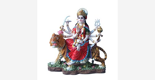 Polyresin Hindu God Durga statue , Durga Sculpture in Polyresin , Durga ...