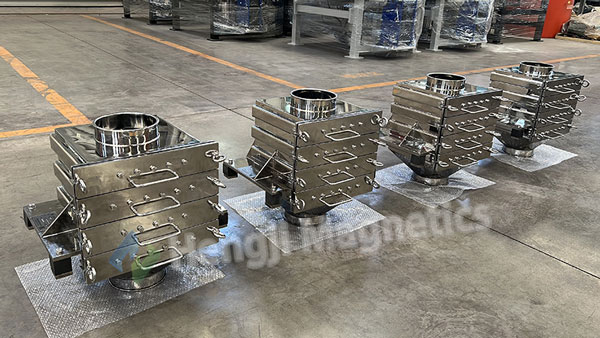 Sanitary Pipeline Magnetic Separators for Food Processing