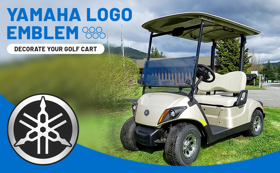 Yamaha Logo Badge Emblem for G29 Drive 2007-2016 | Drive-up