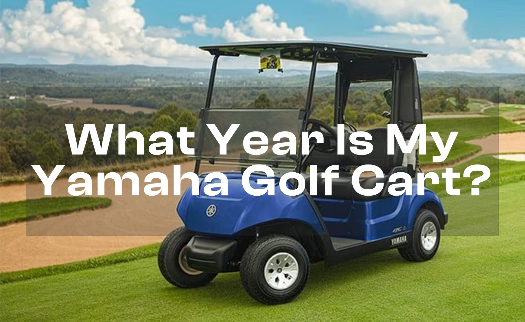 What Model Is My Yamaha Golf Cart