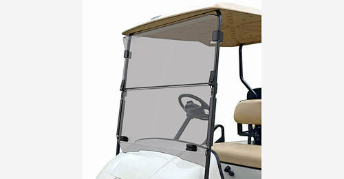 Drive-up EZGO Golf Cart Windshield - Foldable TXT 1995-2013