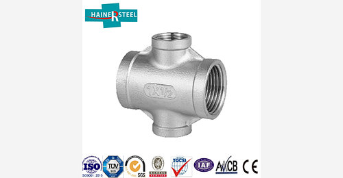 MSS-SP-114 Stainless Steel Threaded Reducing Female Cross