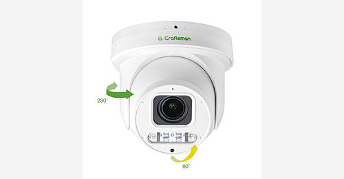 Mini Dome PTZ Camera with Auto Tracking Two-way Audio