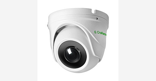 Gcraftsman Fisheye Dome CCTV Camera with Panoramic Lens Indoor