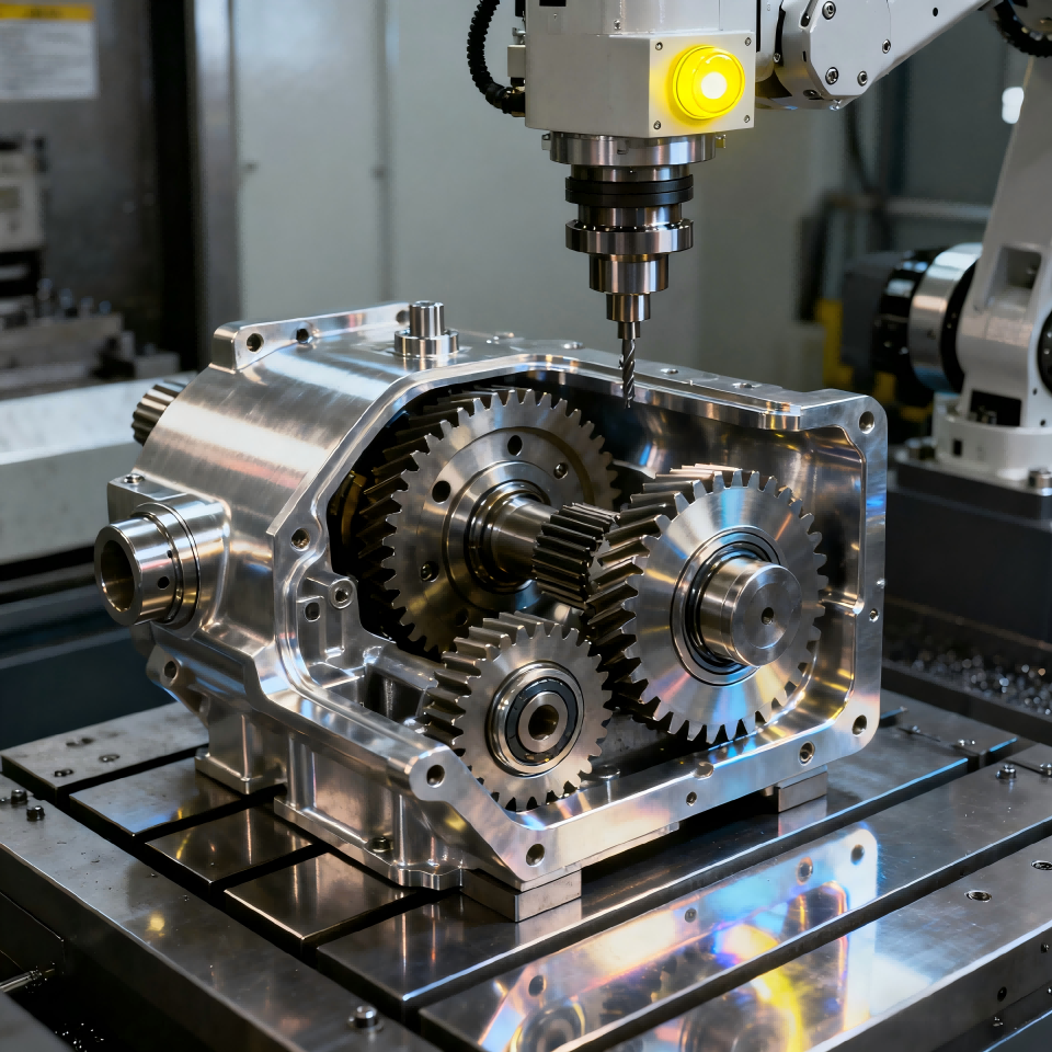 CNC-Machined Robot Gearbox Housings Solutions | Daxin Century