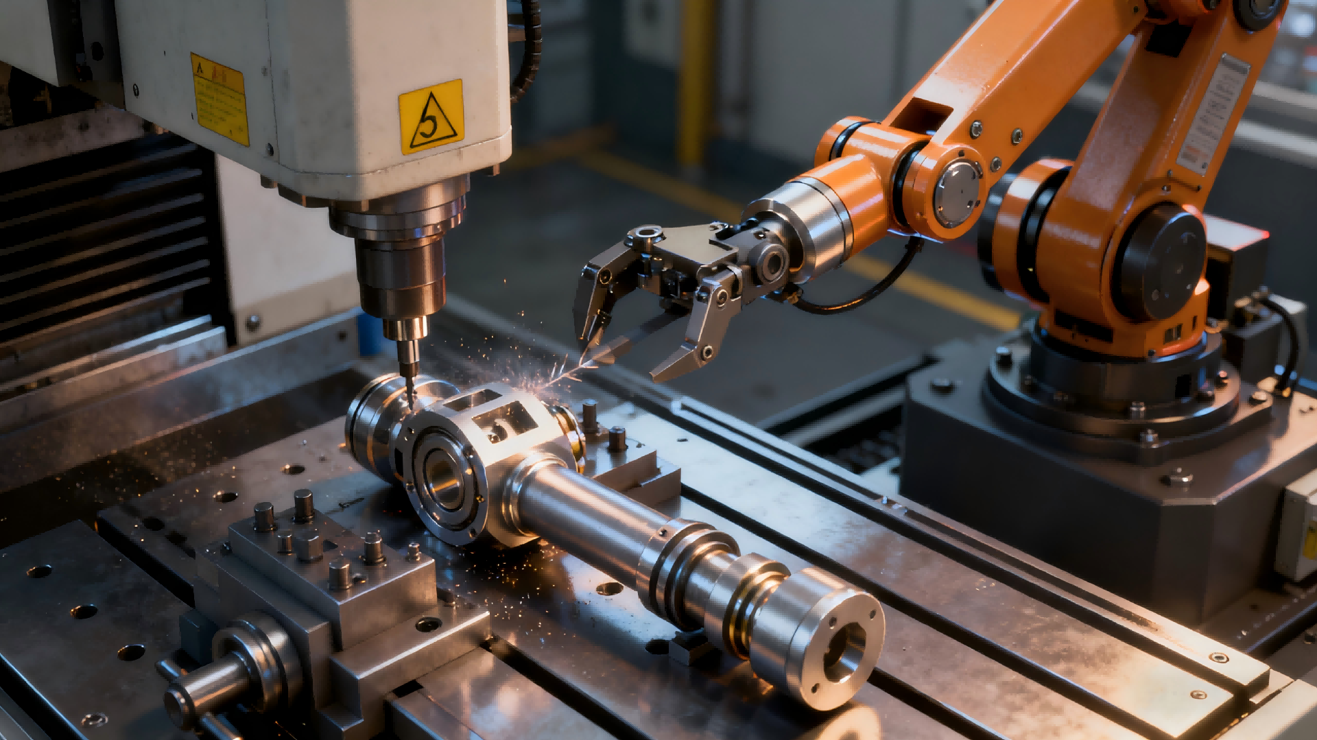 How 5-Axis CNC Shapes Advanced Robot Joints | Daxin Century