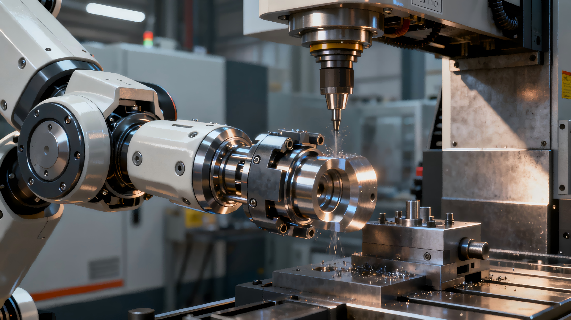 How 5-Axis CNC Shapes Advanced Robot Joints | Daxin Century