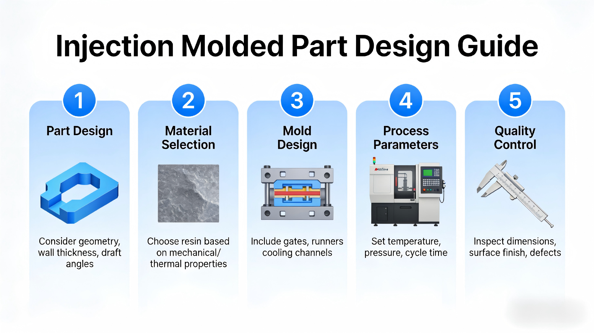 How to Design Injection Molded Parts | Daxin Century