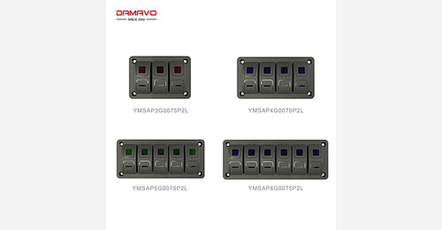 custom rocker switch panel supplier manufacturer | DAMAVO