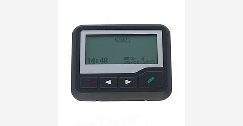 IP67 4 Line / 8 Line IP67 Alphanumeric Pager W8001 | WEX
