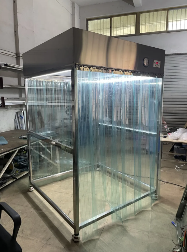 洁净棚搭建类型 | 防静电帘、亚克力及移动方案 - 华控净化