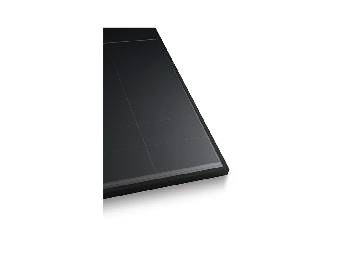 full black delta panel;bc high efficiency solar panel;single glass ...