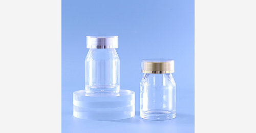transparent supplement bottles-UPACKPLUS